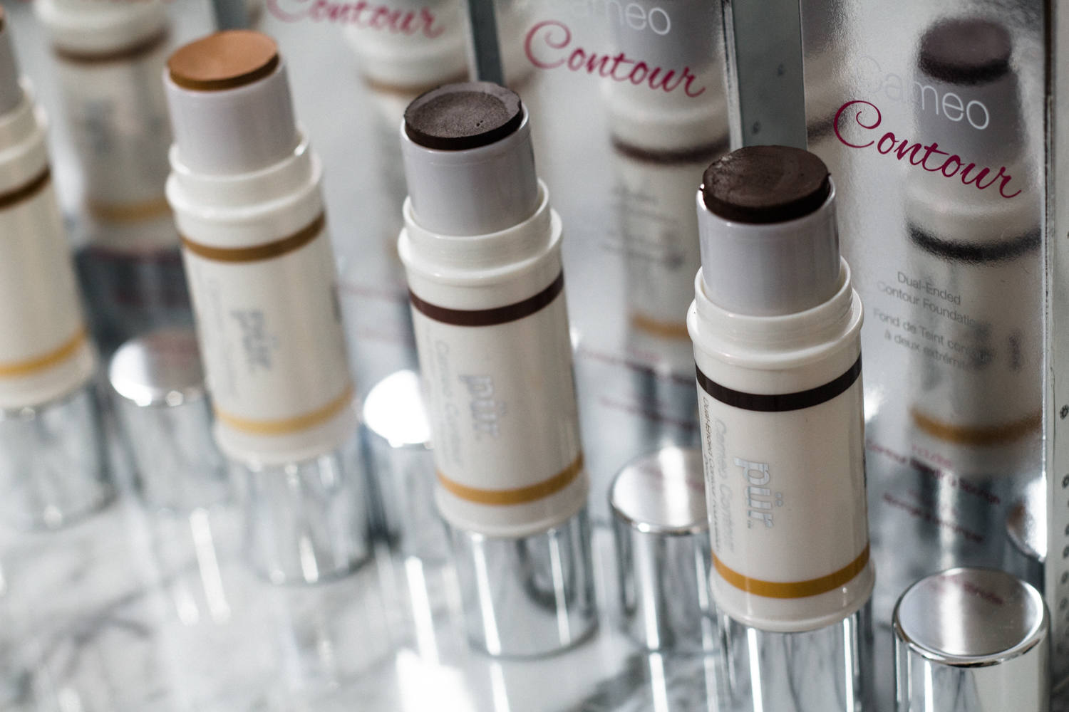 Pur Cosmetics Cameo Contour Sticks on Medium Brown Skin - www ...
